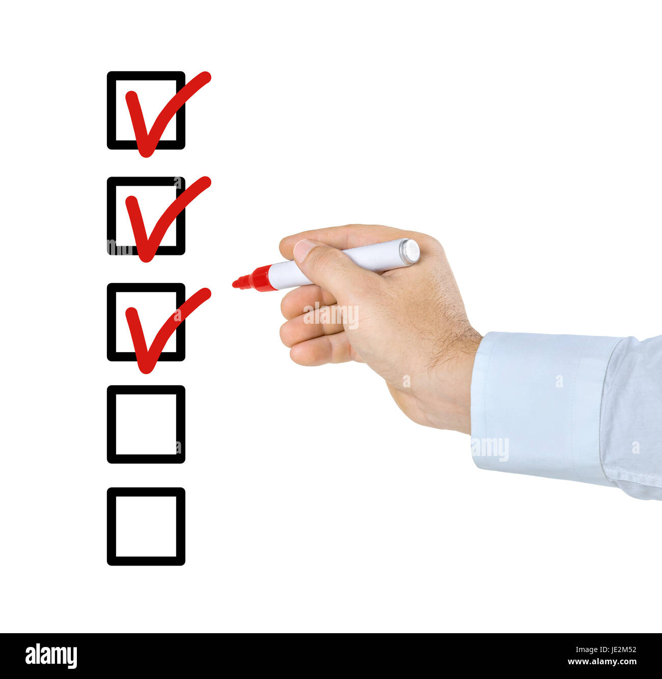 Checkliste hi-res stock photography and images - Alamy