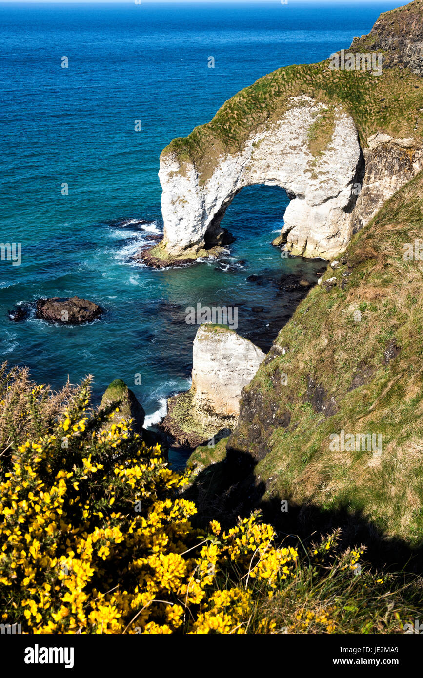 White Rocks Portrush Co Antrim Ireland High Resolution Stock ...