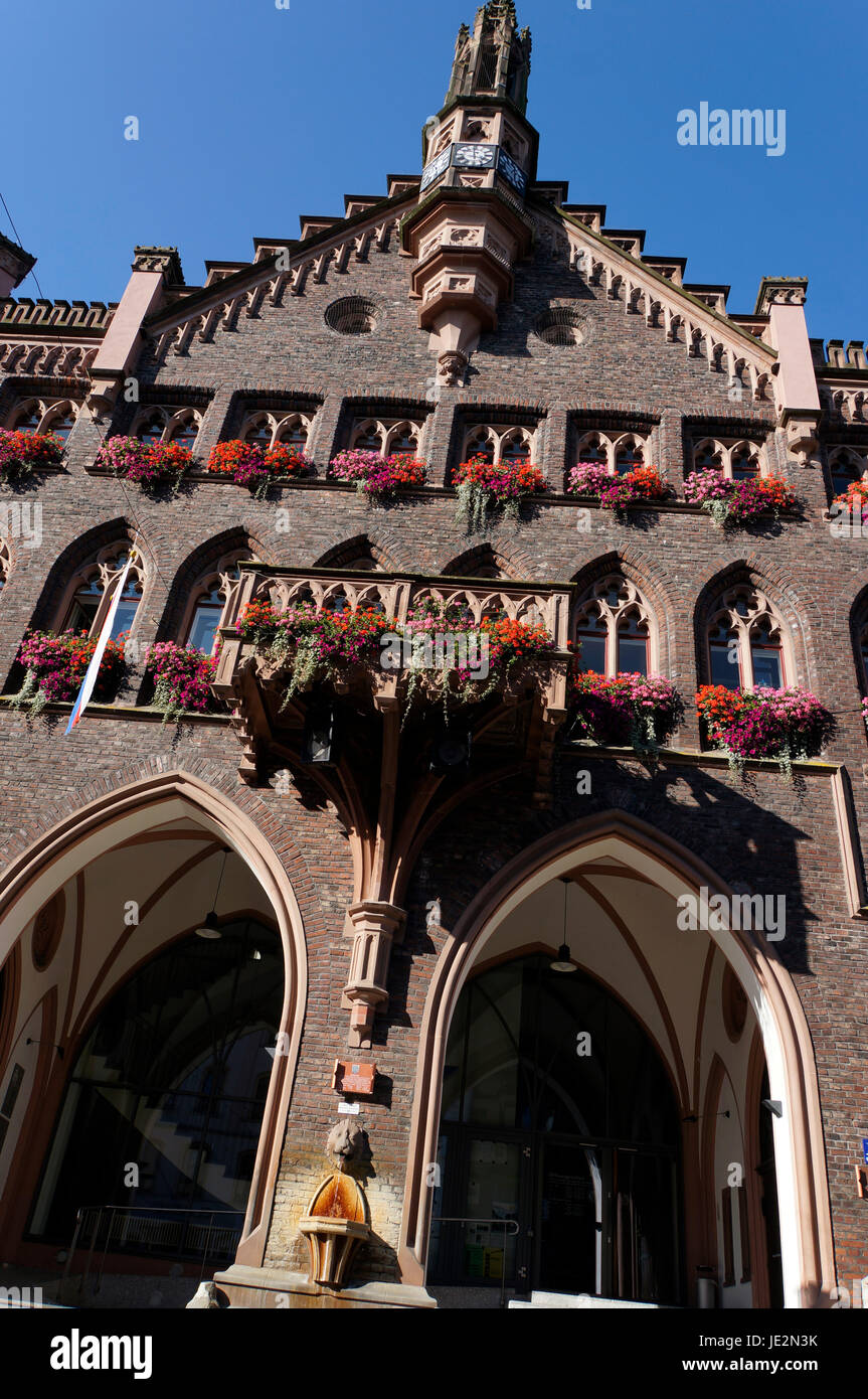 historisches Rathaus, Montabaur, Rheinland-Pfalz Stock Photo - Alamy
