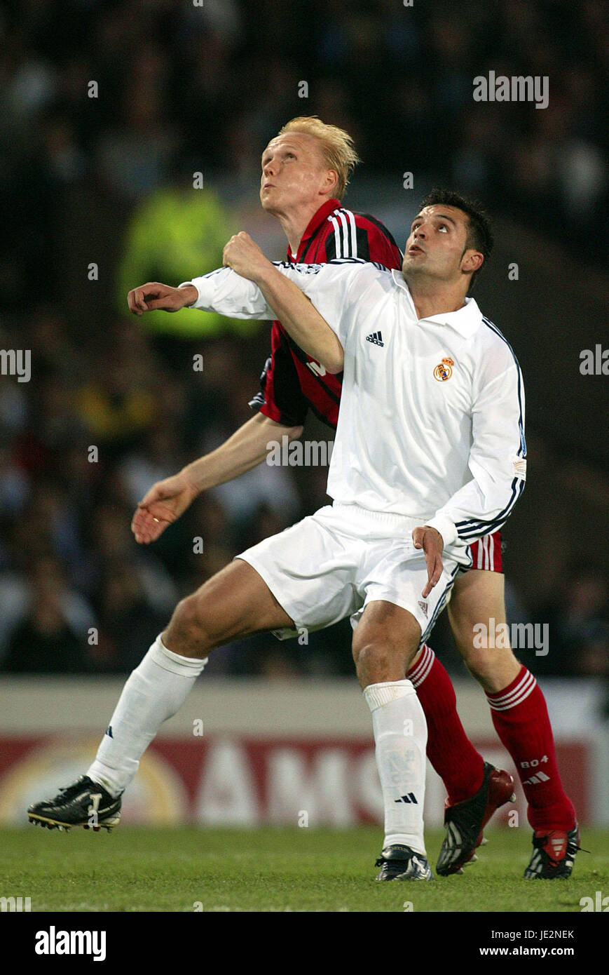 Real madrid v bayer leverkusen carsten ramelow hi-res stock photography ...