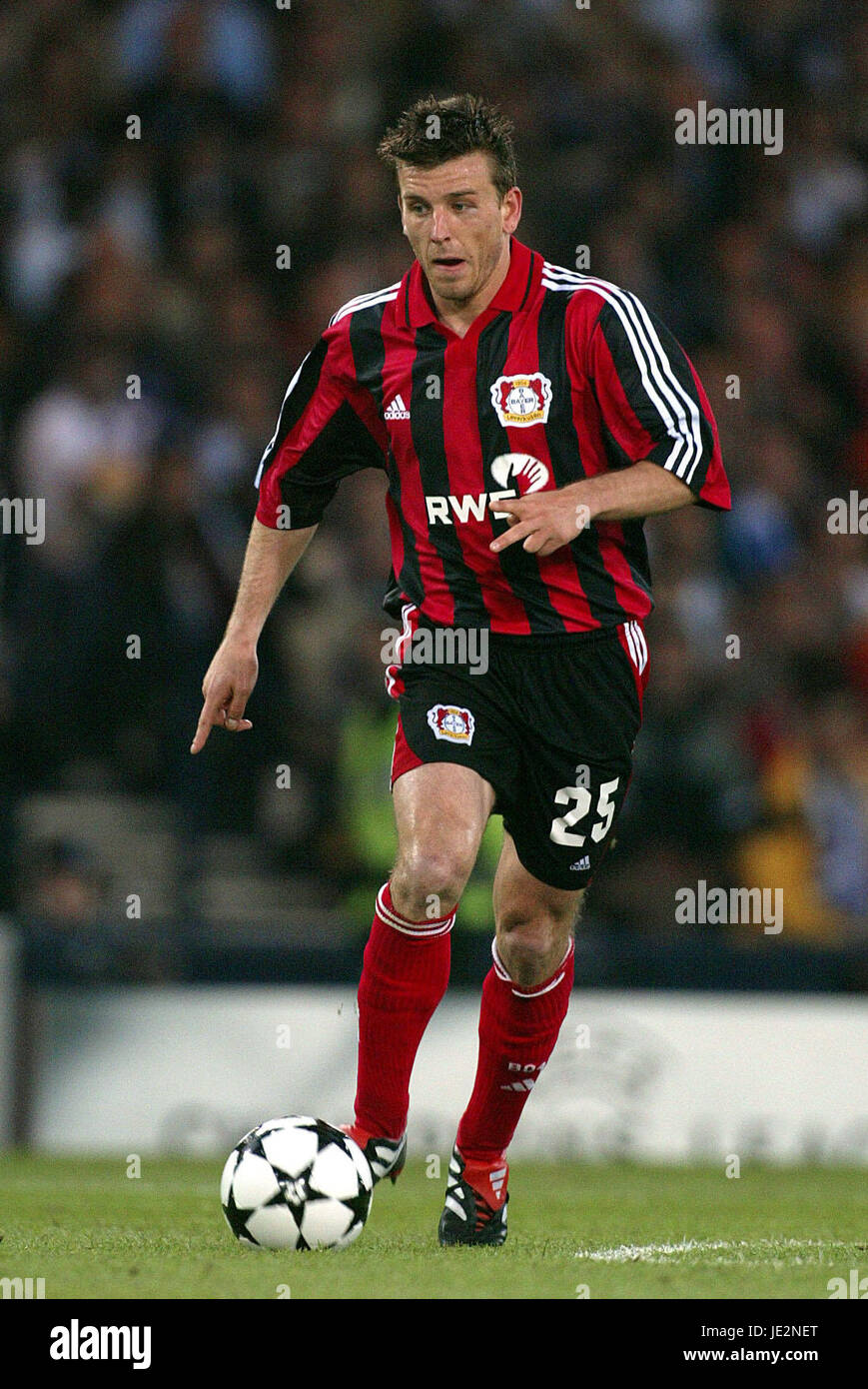BERND SCHNEIDER. BAYER 04 LEVERKUSEN HAMPDEN PARK GLASGOW 15 May 2002 ...