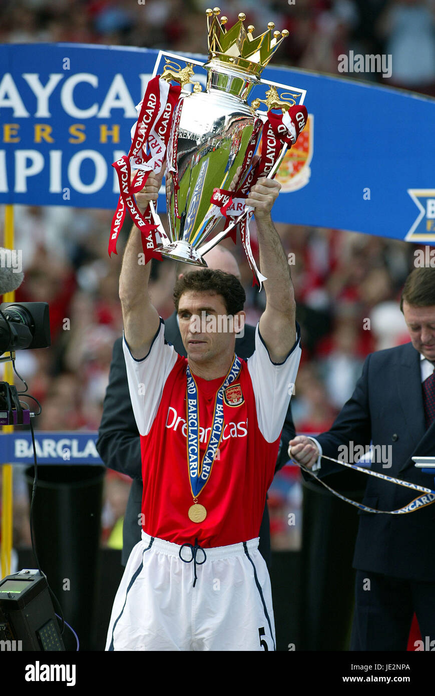 MARTIN KEOWN ARSENAL FC ARSENAL FC HIGHBURY LONDON 12 May 2002 Stock ...