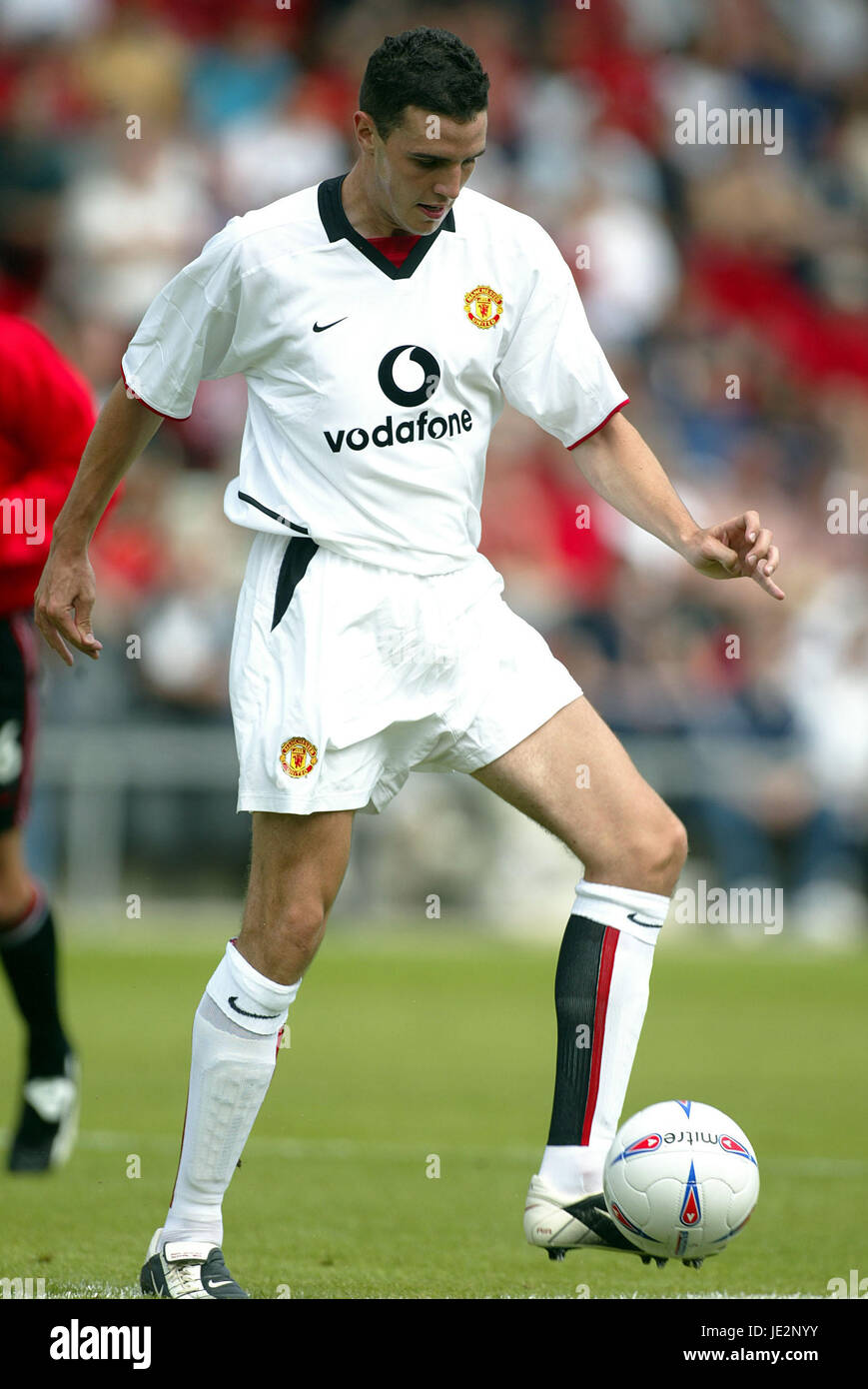 JOHN O'SHEA. MANCHESTER UNITED FC BOURNMOUTH 27 July 2002 Stock Photo ...