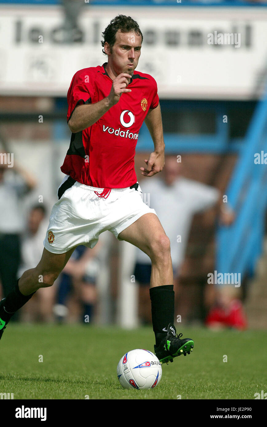 LAURENT BLANC MANCHESTER UNITED FC SALTERGATE CHESTERFIELD ENGLAND 26 ...