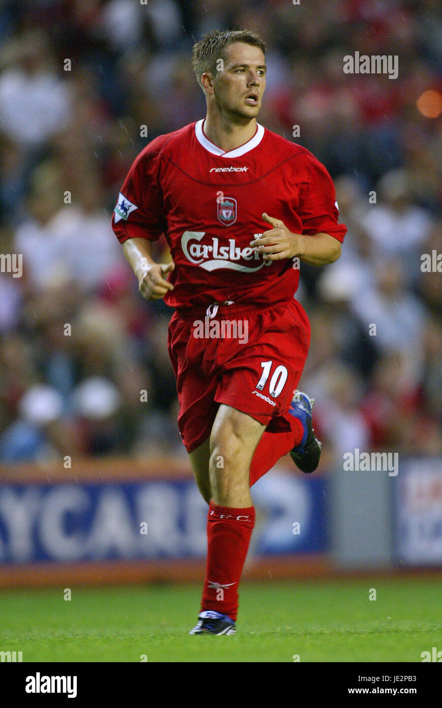 MICHAEL OWEN LIVERPOOL FC ANFIELD LIVERPOOL 30 July 2002 Stock Photo ...