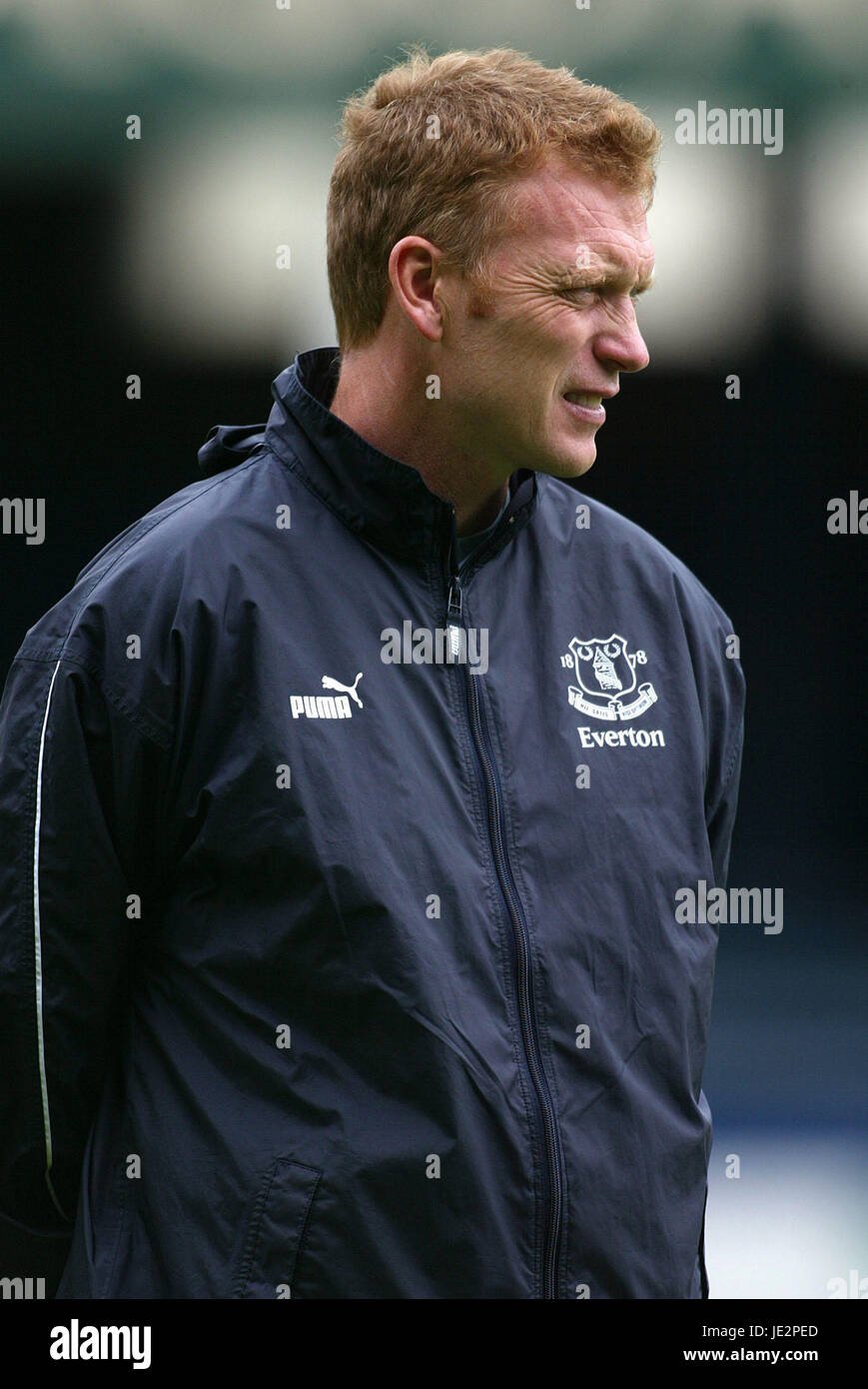 DAVID MOYES EVERTON MANAGER GOODISON PARK LIVERPOOL 10 August 2002 ...