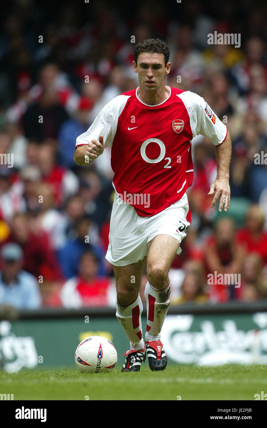 MARTIN KEOWN ARSENAL FC MILLENNIUM STADIUM CARDIFF WALES 11 August 2002 ...