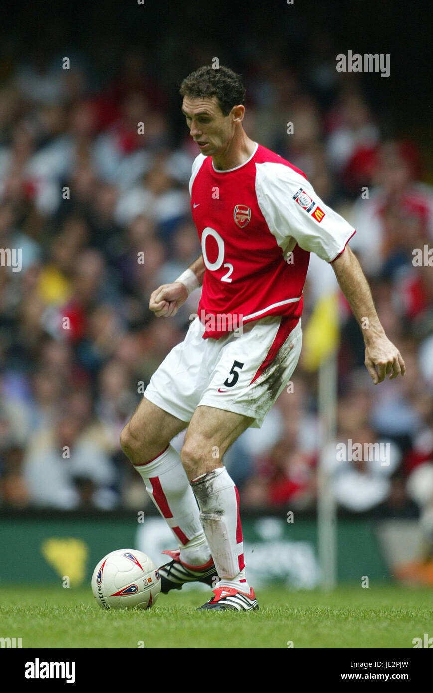 MARTIN KEOWN ARSENAL FC MILLENNIUM STADIUM CARDIFF WALES 11 August 2002 ...