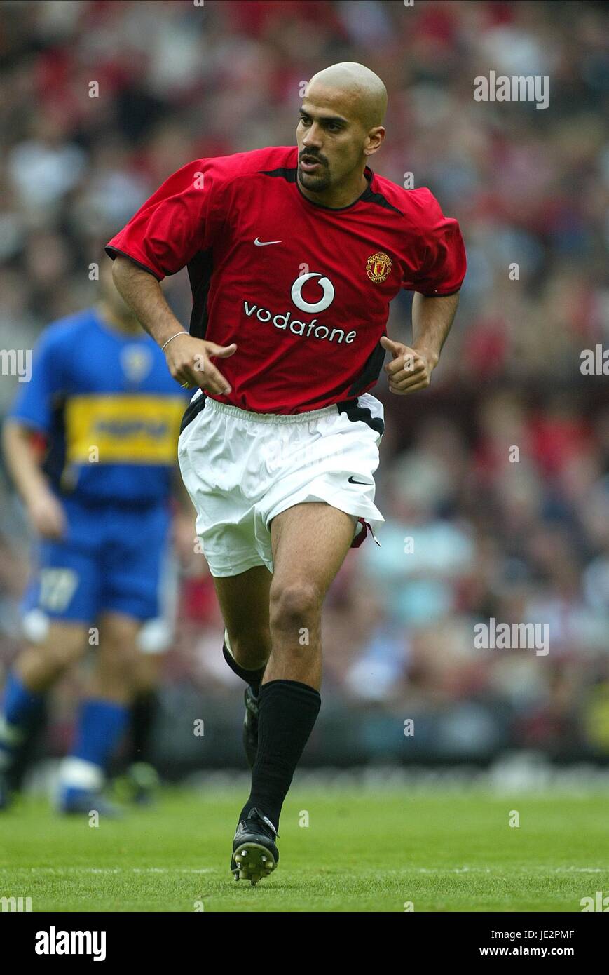 JUAN VERON MANCHESTER UNITED FC OLD TRAFFORD MANCHESTER ENGLAND 10 ...