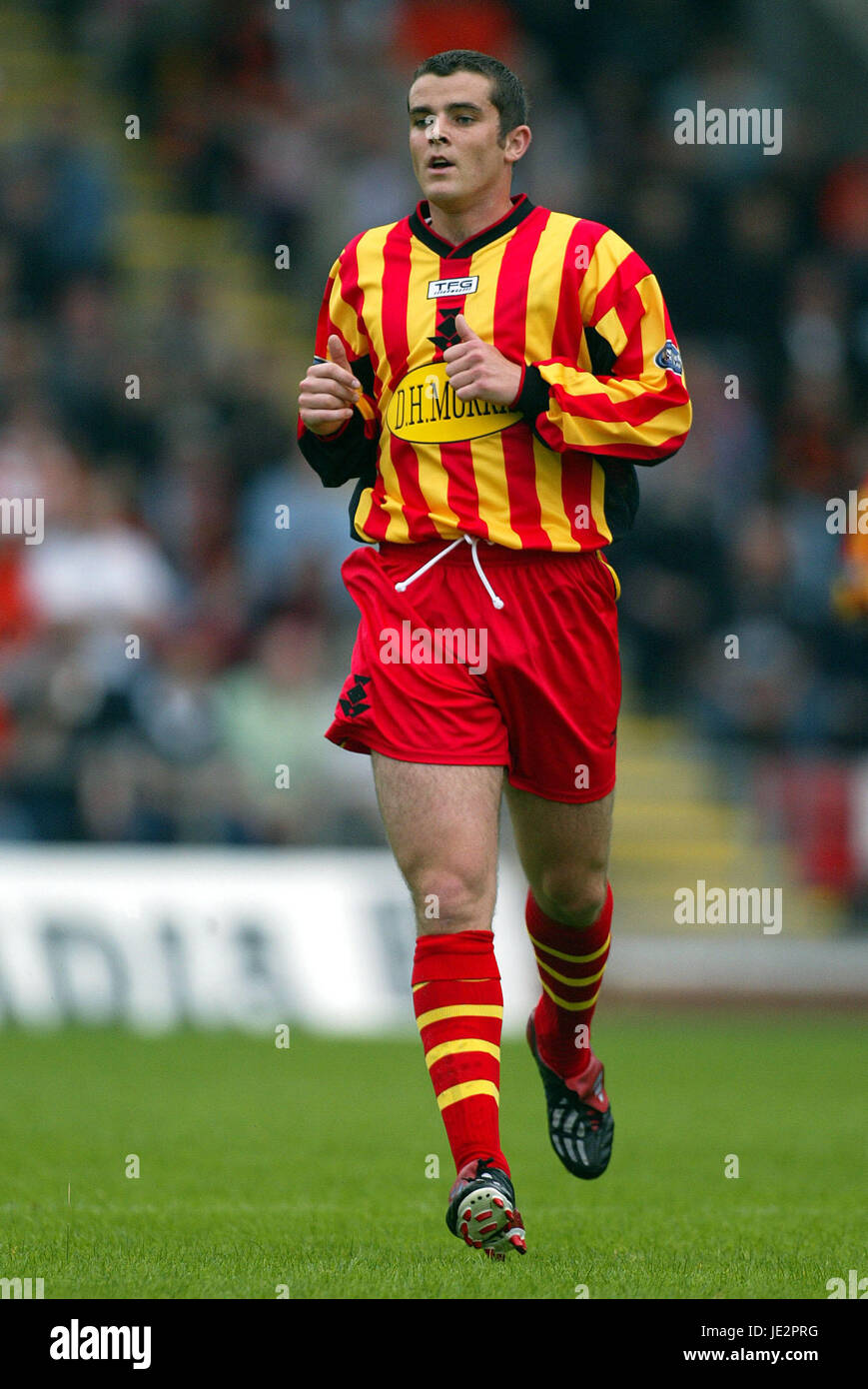 JAMIE BUCHAN PARTICK THISTLE FC FIRHILL GLASGOW SCOTLAND 03 August 2002 ...