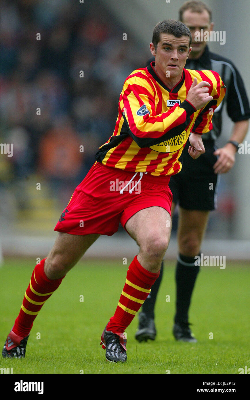JAMIE BUCHAN PARTICK THISTLE FC FIRHILL GLASGOW SCOTLAND 03 August 2002 ...