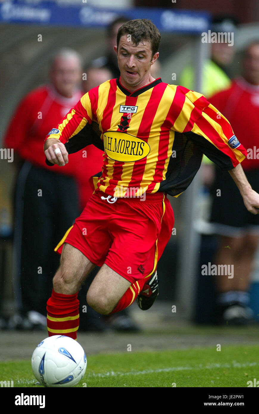 PAUL WALKER PARTICK THISTLE FC FIRHILL GLASGOW SCOTLAND 03 August 2002 ...