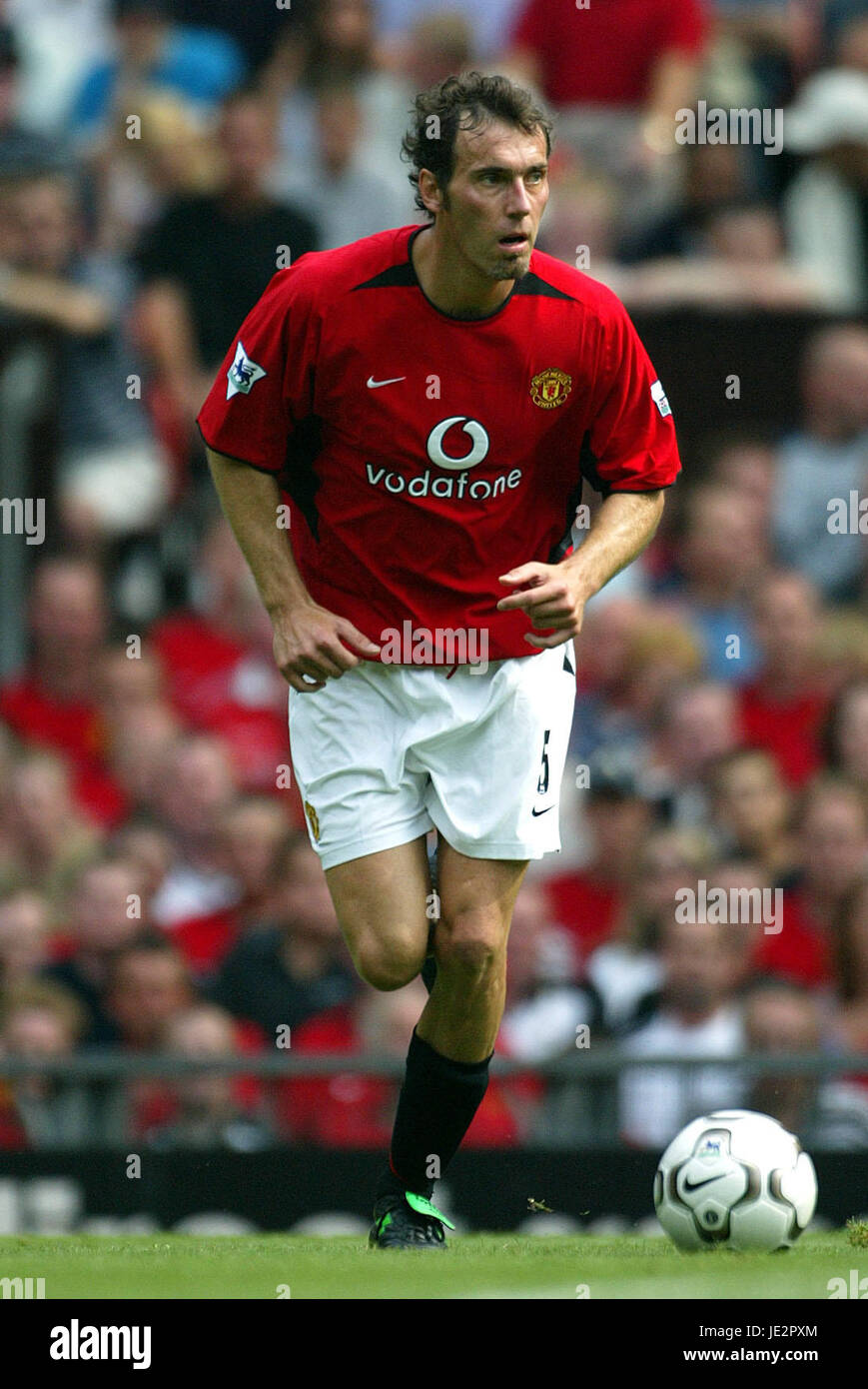 LAURENT BLANC MANCHESTER UNITED FC OLD TRAFFORD MANCHESTER ENGLAND 17 ...