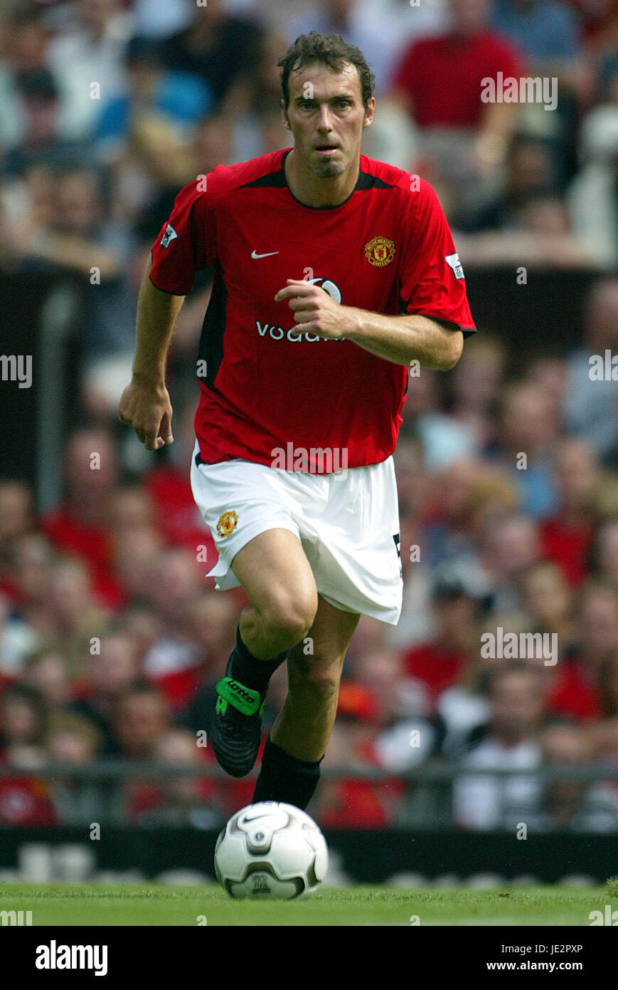 LAURENT BLANC MANCHESTER UNITED FC OLD TRAFFORD MANCHESTER ENGLAND 17 ...