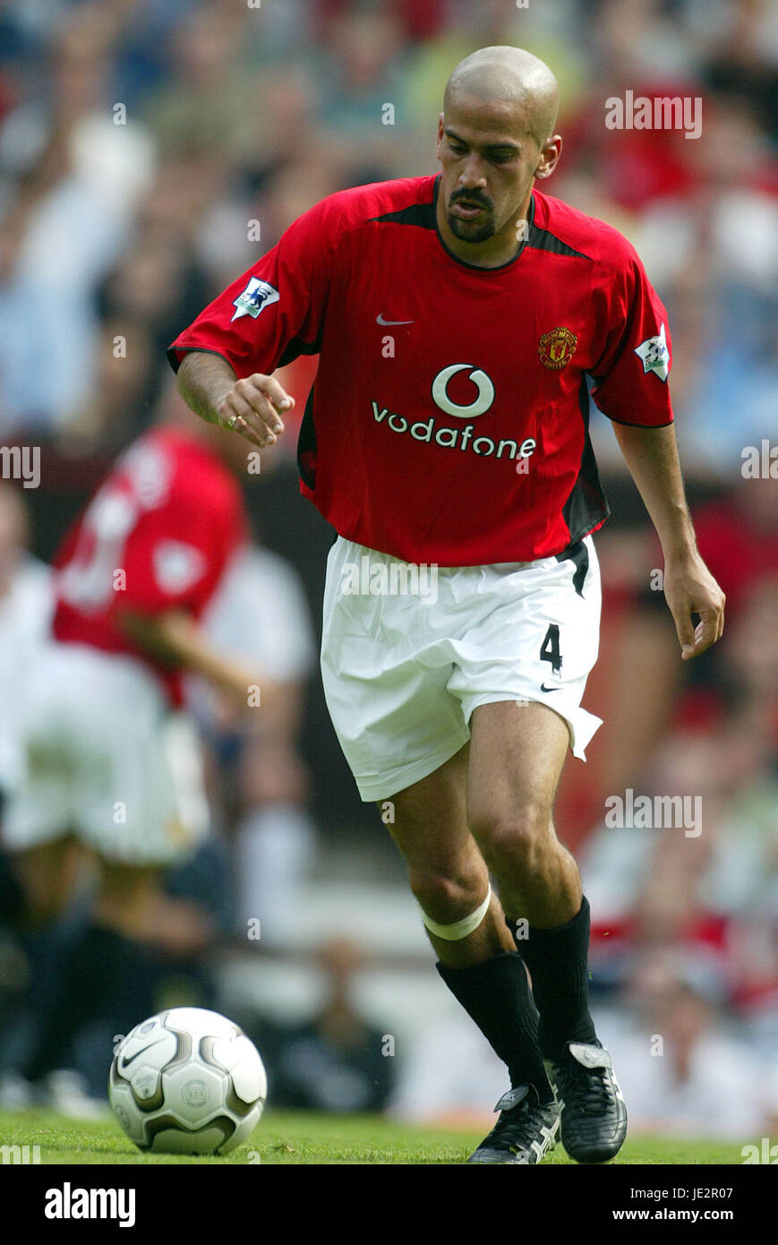 JUAN VERON MANCHESTER UNITED FC OLD TRAFFORD MANCHESTER ENGLAND 17 ...