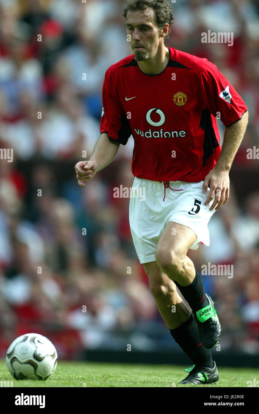 LAURENT BLANC MANCHESTER UNITED FC OLD TRAFFORD MANCHESTER ENGLAND 17 ...