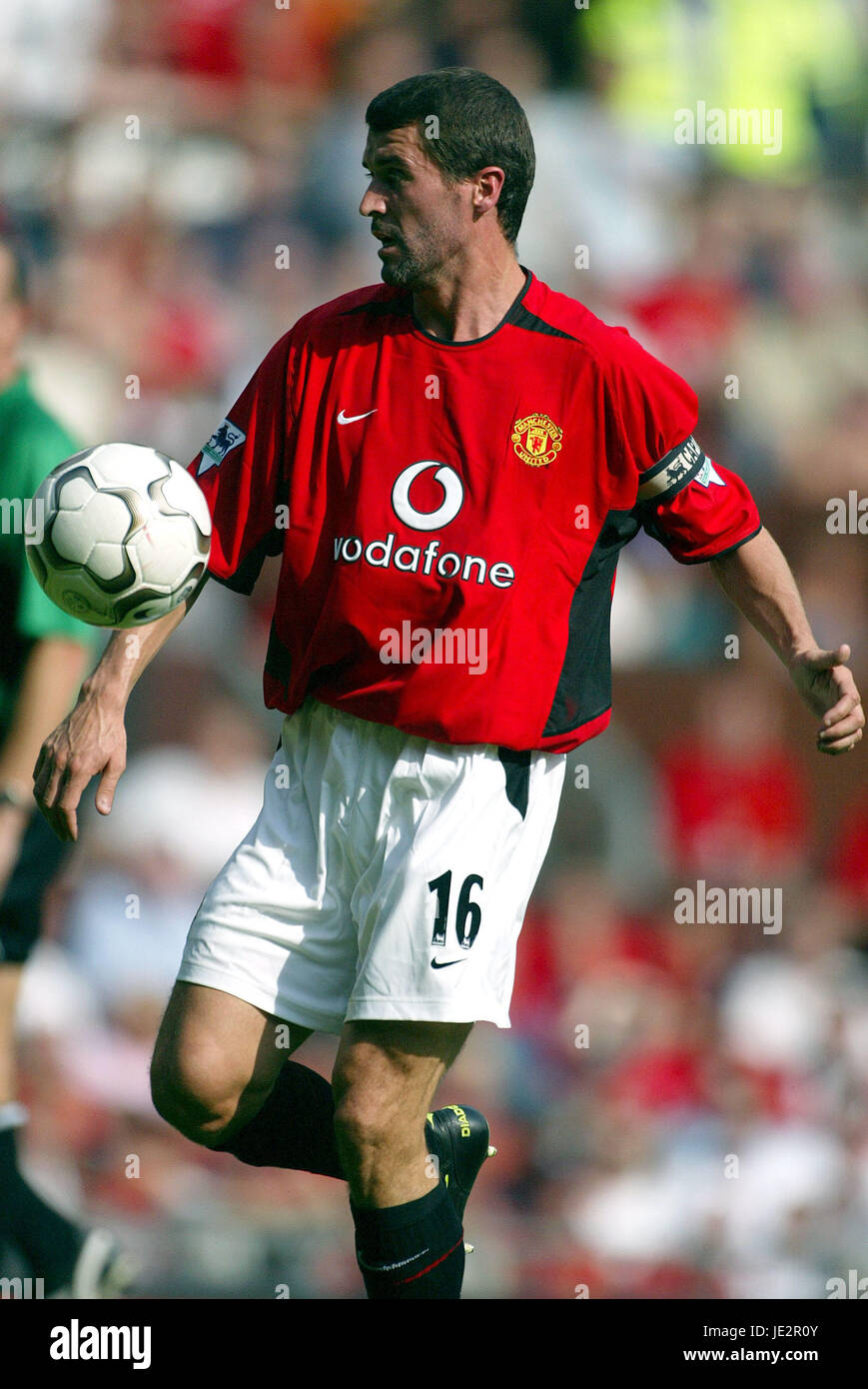 ROY KEANE MANCHESTER UNITED FC OLD TRAFFORD MANCHESTER ENGLAND 17 ...