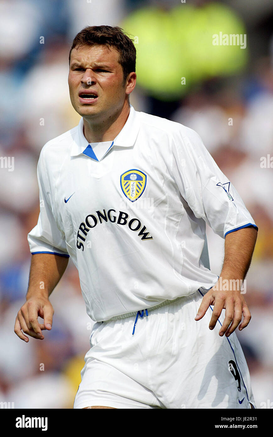 MARK VIDUKA LEEDS UNITED FC ELLAND ROAD LEEDS 17 August 2002 Stock ...