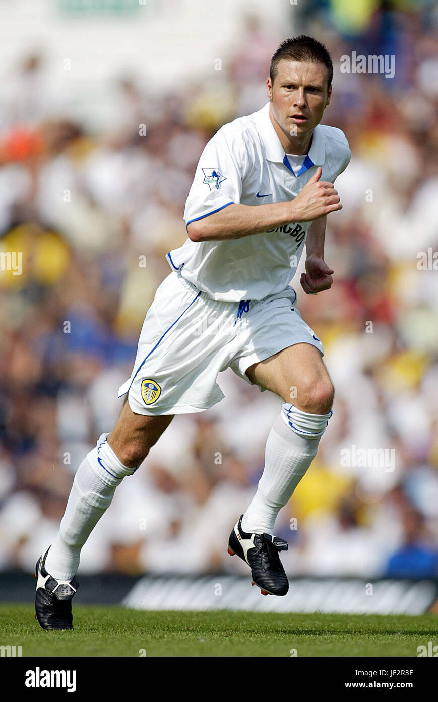 NICK BARMBY LEEDS UNITED FC ELLAND ROAD LEEDS 17 August 2002 Stock ...