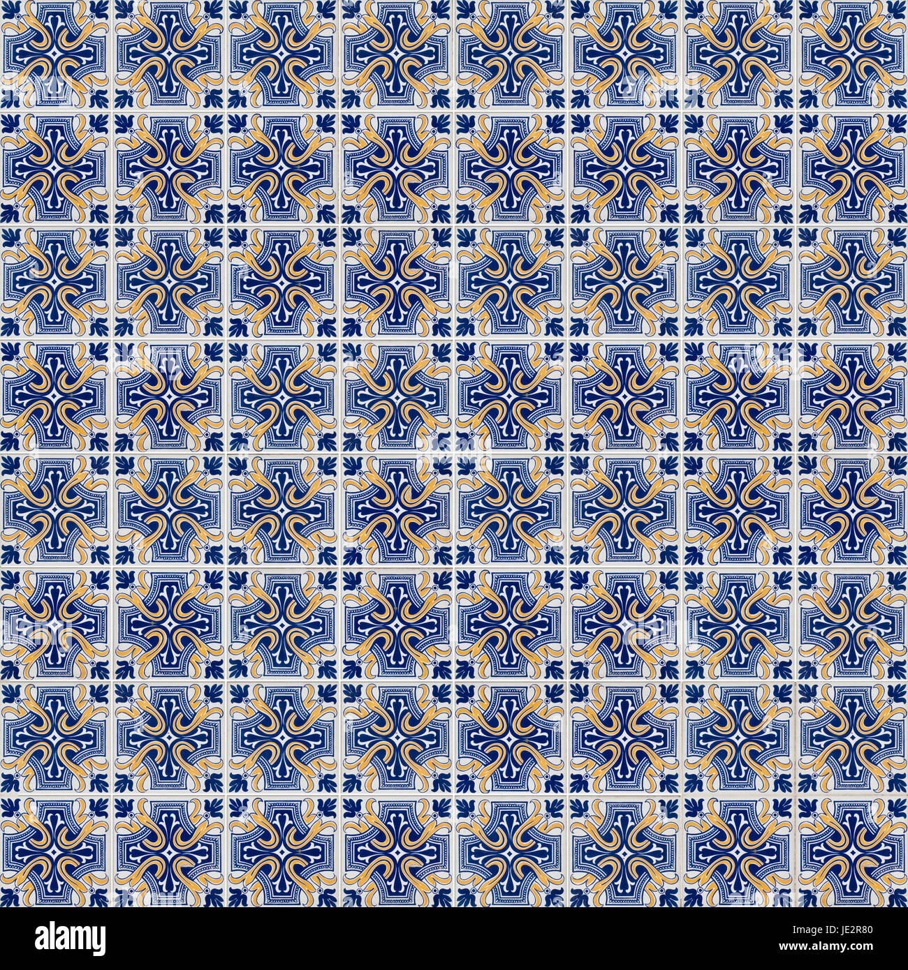 Seamless tile pattern of ancient ceramic tiles Stock Photo - Alamy