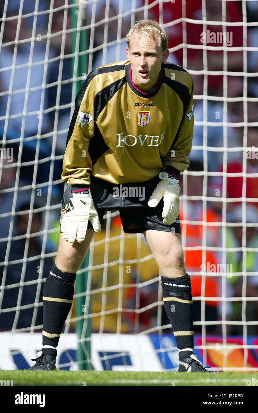 PETER ENCKLEMAN ASTON VILLA FC VILLA PARK BIRMINGHAM 19 August 2002 ...