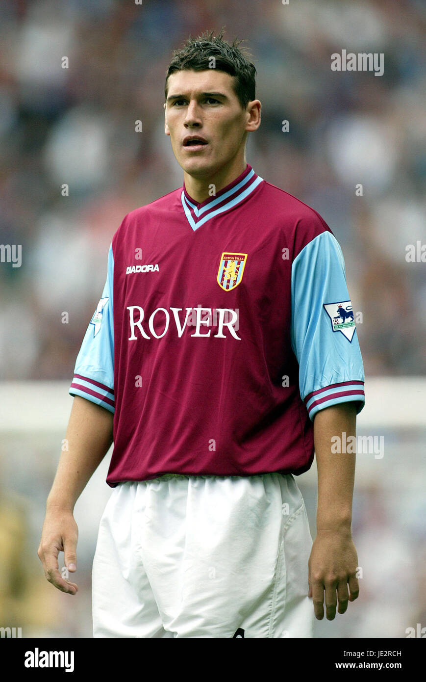 Gareth barry football villa hi-res stock photography and images - Alamy