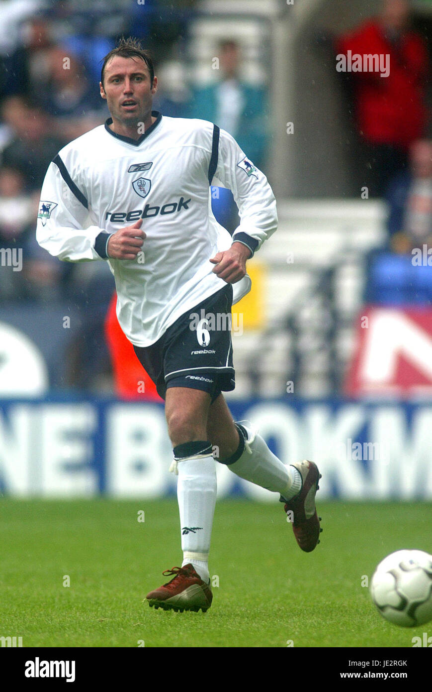 PAUL WARHURST BOLTON WANDERERS FC REEBOK STADIUM BOLTON BOLTON 25 ...