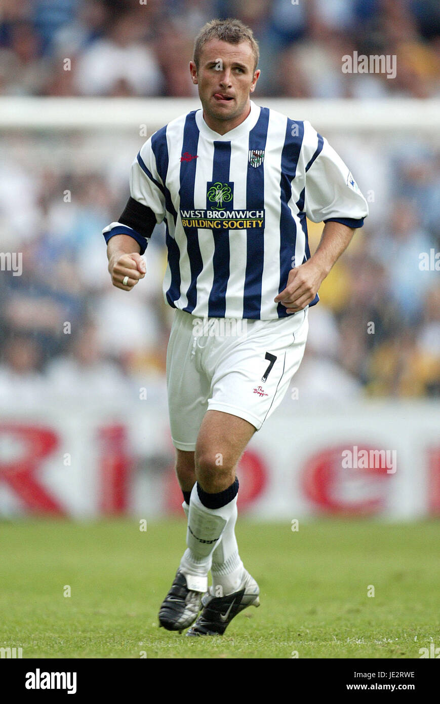 RONNIE WALLWORK WEST BROMWICH ALBION FC THE HAWTHORNS WEST BROMICH 24 ...