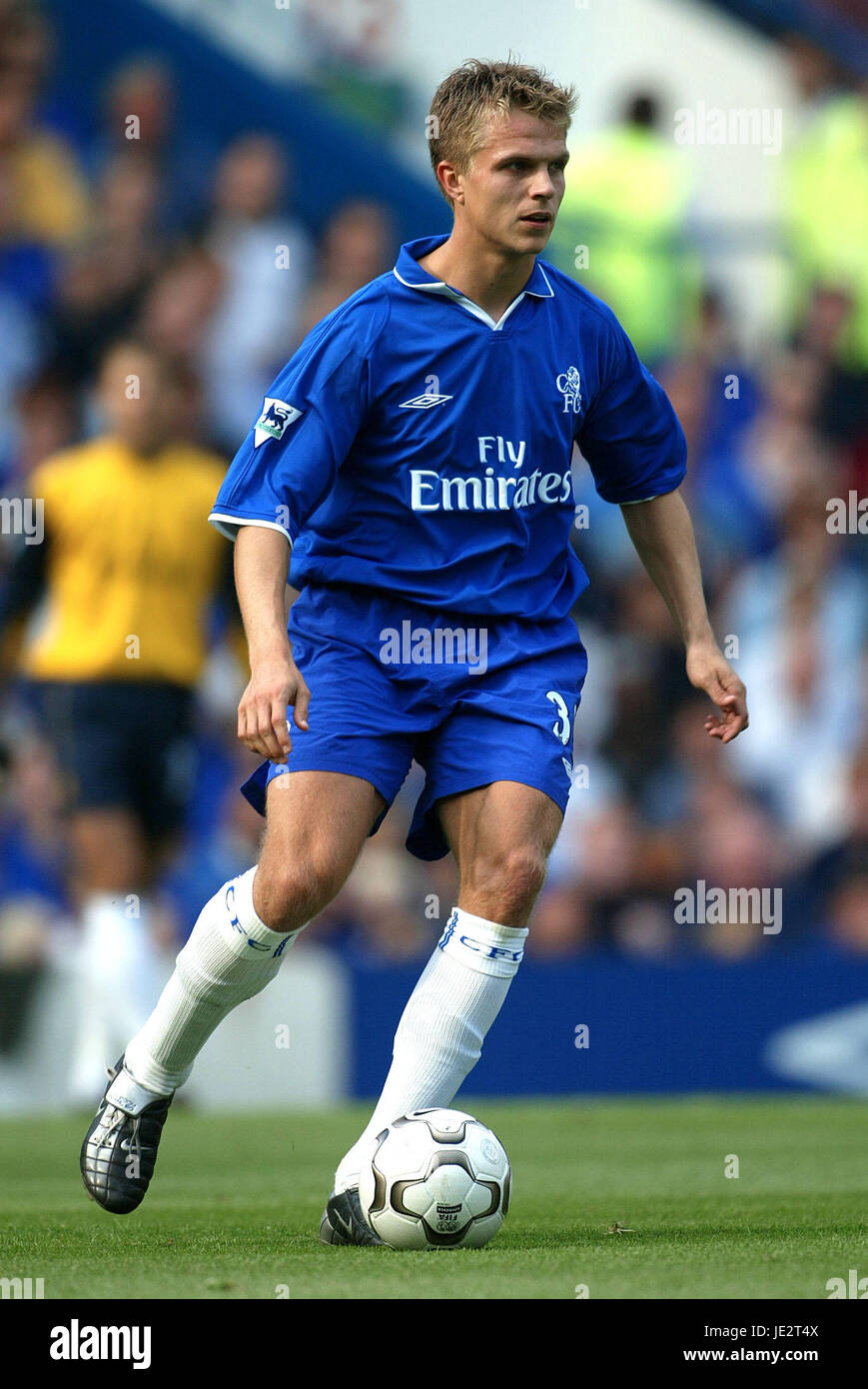 JESPER GRONKJAER CHELSEA FC STAMFORD BRIDGE CHELSEA LONDON 01 September ...