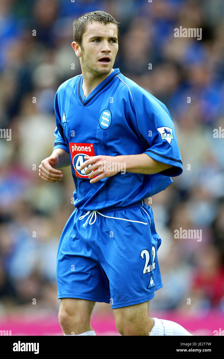 DAMIEN JOHNSON BIRMINGHAM CITY FC ST ANDREWS BIRMINGHAM 31 August 2002 ...