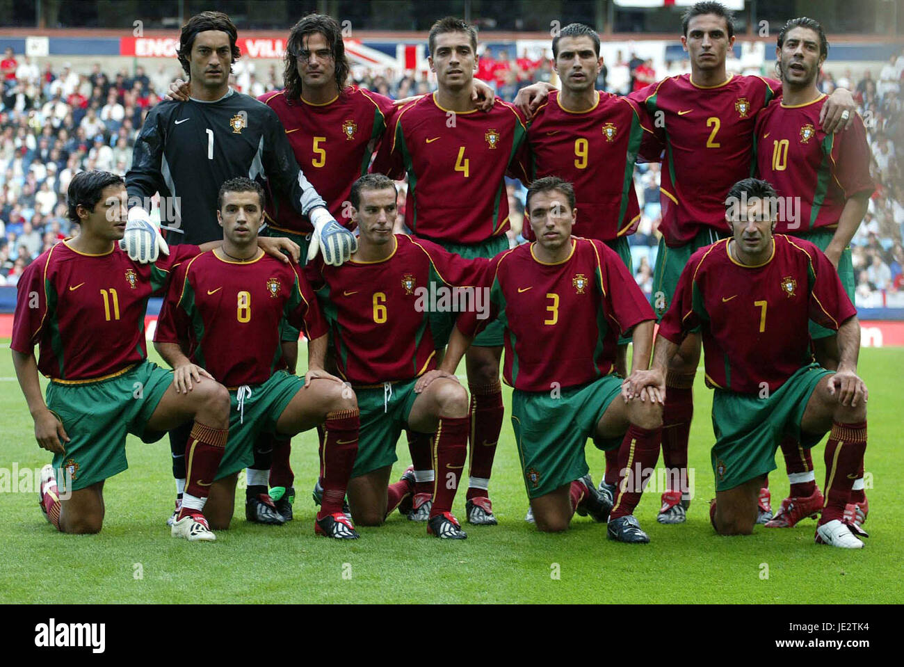 PORTUGAL TEAM GROUP ENGLAND V PORTUGAL VILLA PARK BIRMINGHAM ENGLAND 07 ...