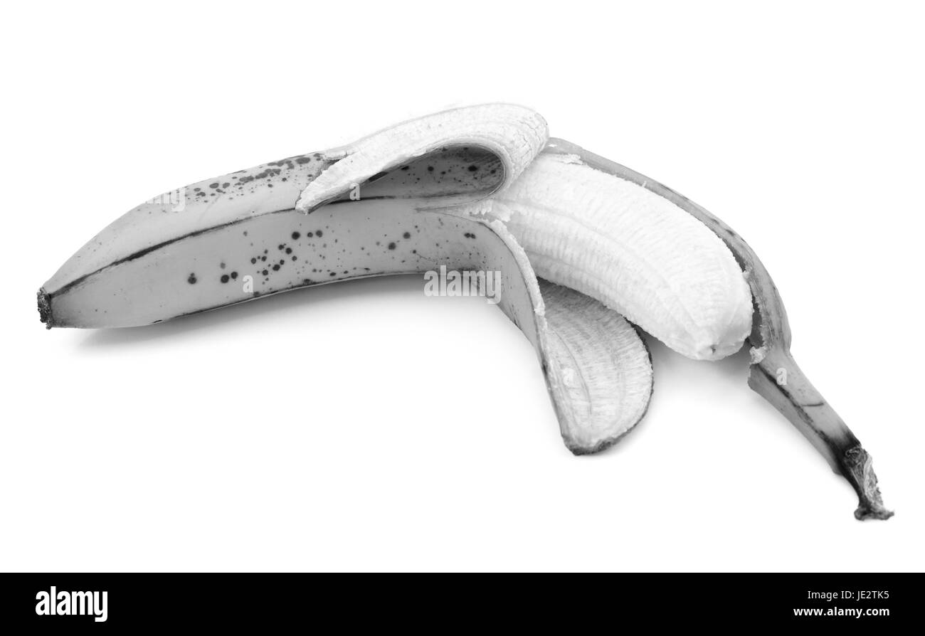 Half Peeled Banana Drawing