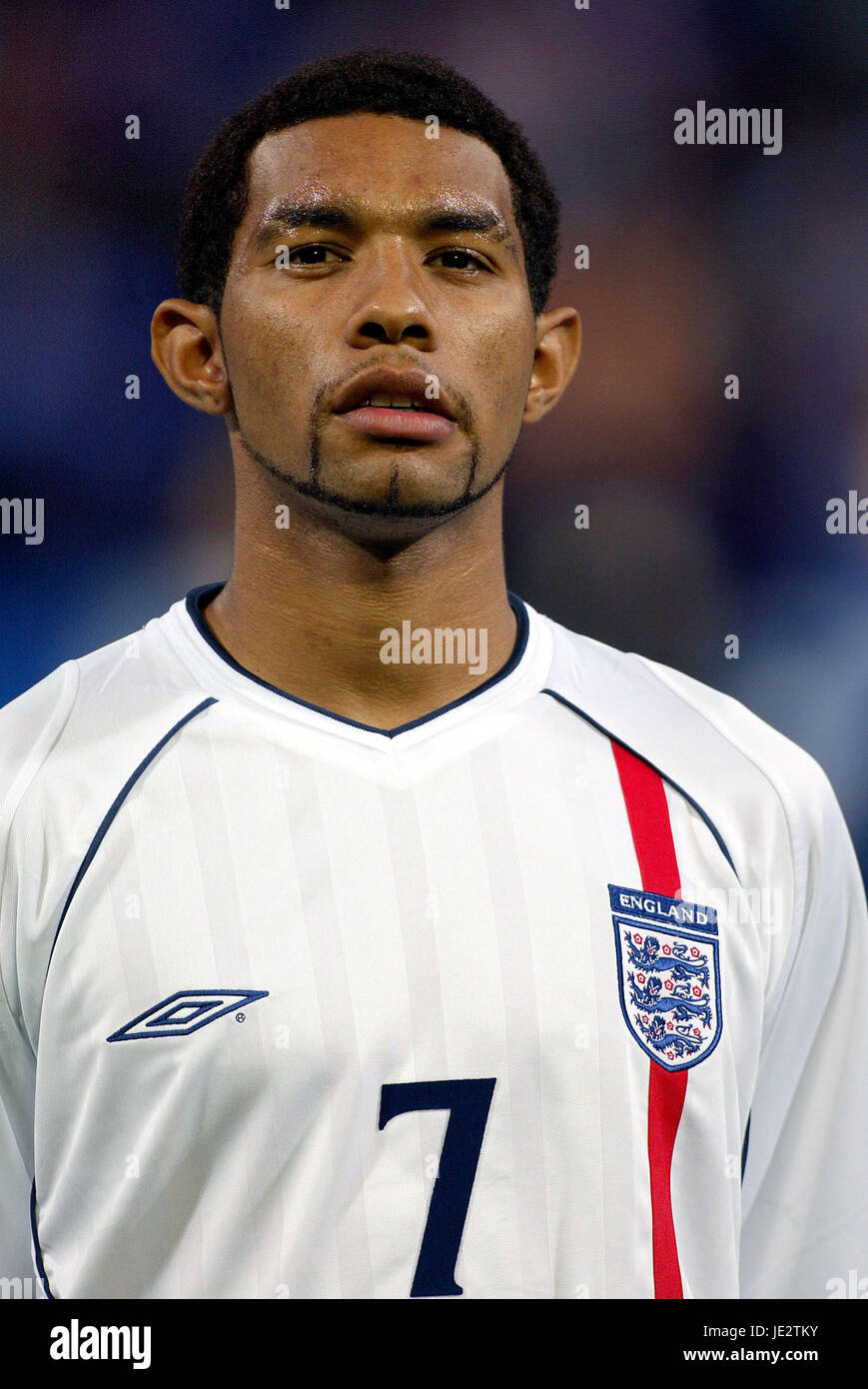 JERMAINE PENNANT ENGLAND U21 & ARSENAL FC REEBOK STADIUM BOLTON 06 ...