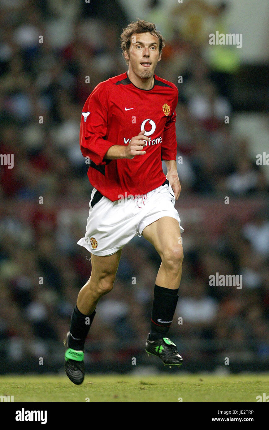 LAURENT BLANC MANCHESTER UNITED FC OLD TRAFFORD MANCESTER 11 September ...
