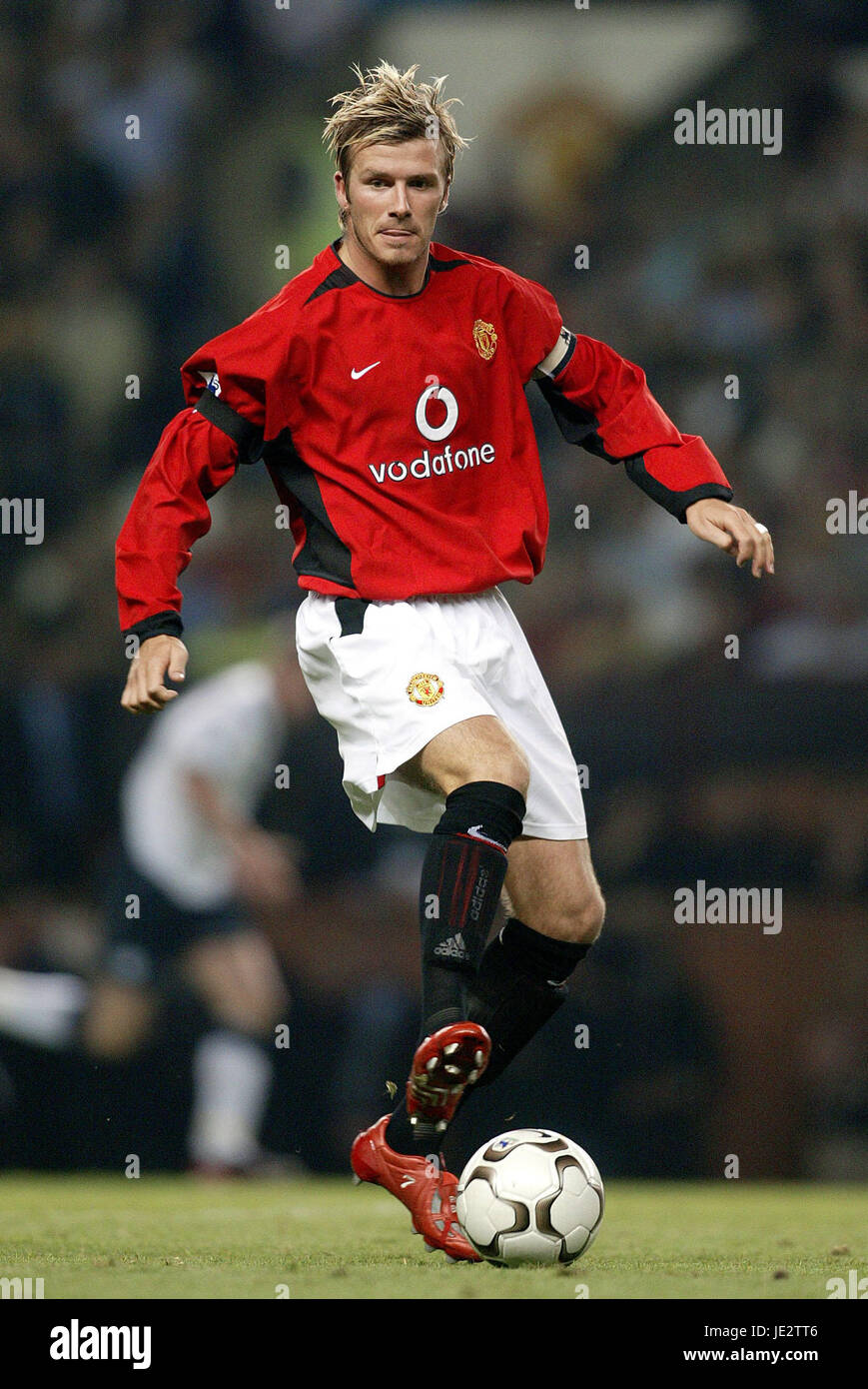 DAVID BECKHAM MANCHESTER UNITED FC OLD TRAFFORD MANCESTER 11 September ...