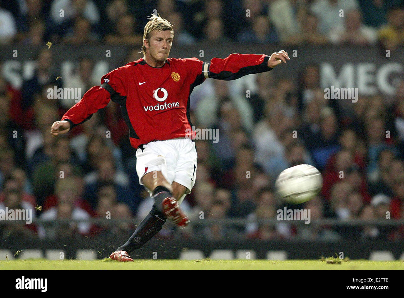 DAVID BECKHAM MANCHESTER UNITED FC OLD TRAFFORD MANCESTER 11 September ...