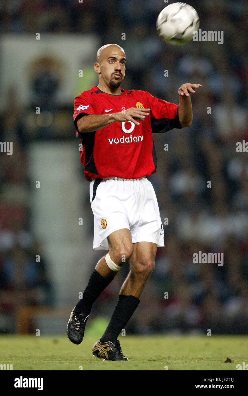 JUAN VERON MANCHESTER UNITED FC OLD TRAFFORD MANCESTER 11 September ...