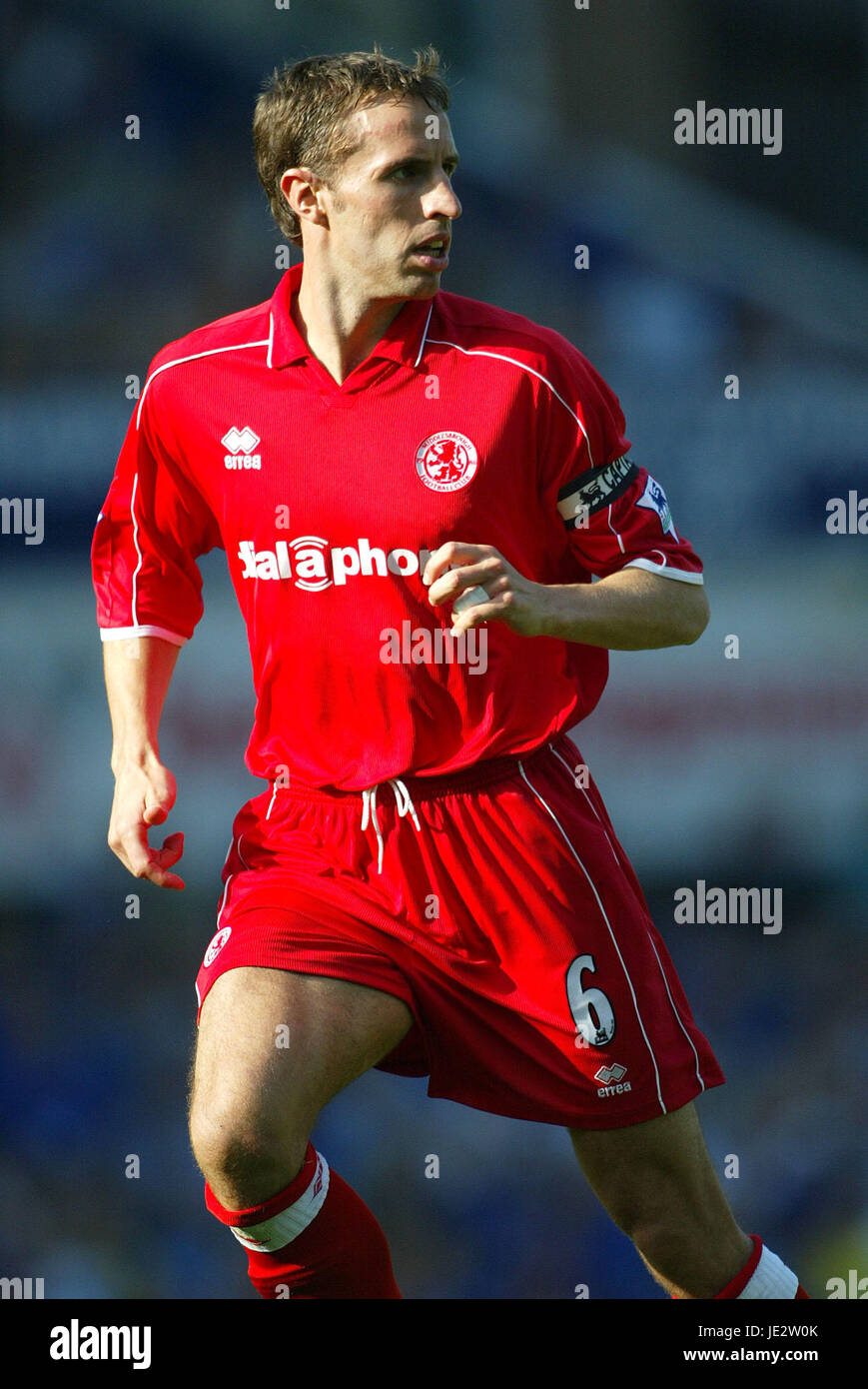 GARETH SOUTHGATE MIDDLESBROUGH FC GOODISON PARK EVERTON 14 September ...