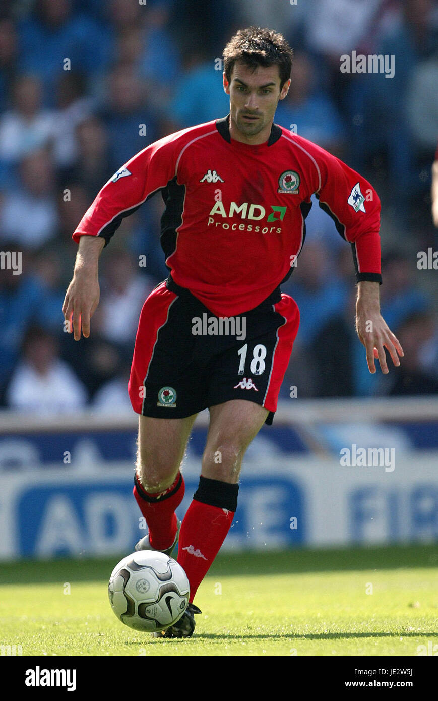 KEITH GILLESPIE BLACKBURN ROVERS FC 15 September 2002 Stock Photo - Alamy