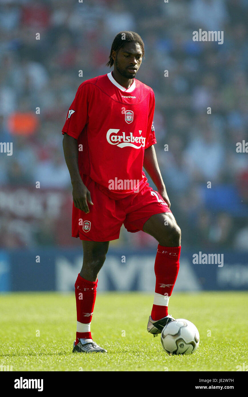 SALIF DIAO LIVERPOOL FC REEBOK STADIUM BOLTON BOLTON 16 September 2002 ...
