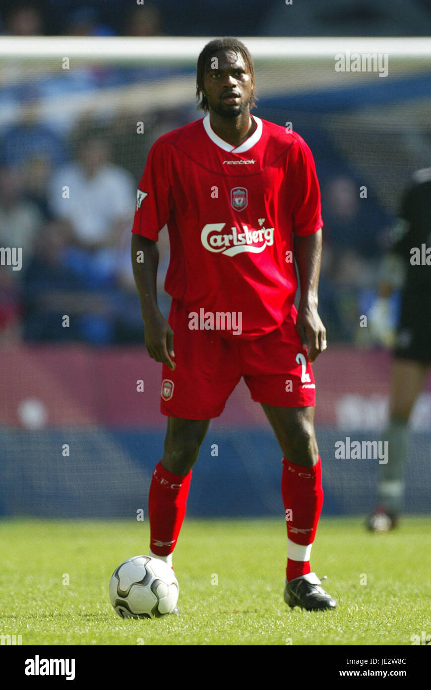 SALIF DIAO LIVERPOOL FC REEBOK STADIUM BOLTON BOLTON 16 September 2002 ...