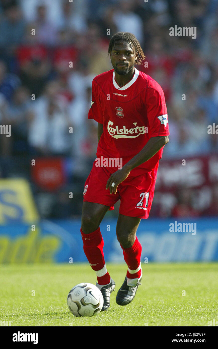 SALIF DIAO LIVERPOOL FC REEBOK STADIUM BOLTON BOLTON 16 September 2002 ...