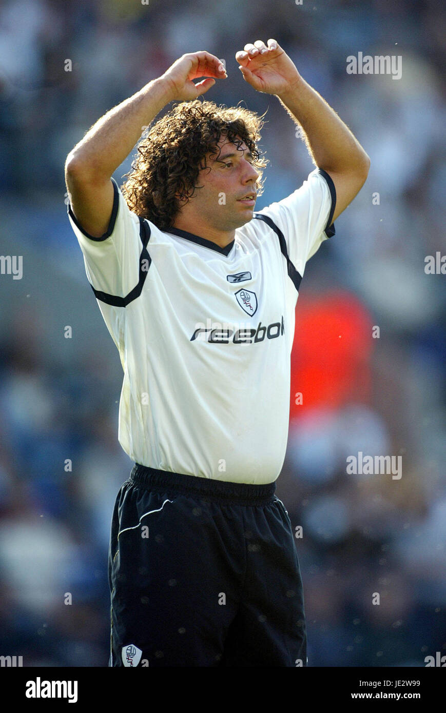 IVAN CAMPO BOLTON WANDERERS FC REEBOK STADIUM BOLTON BOLTON 14 ...