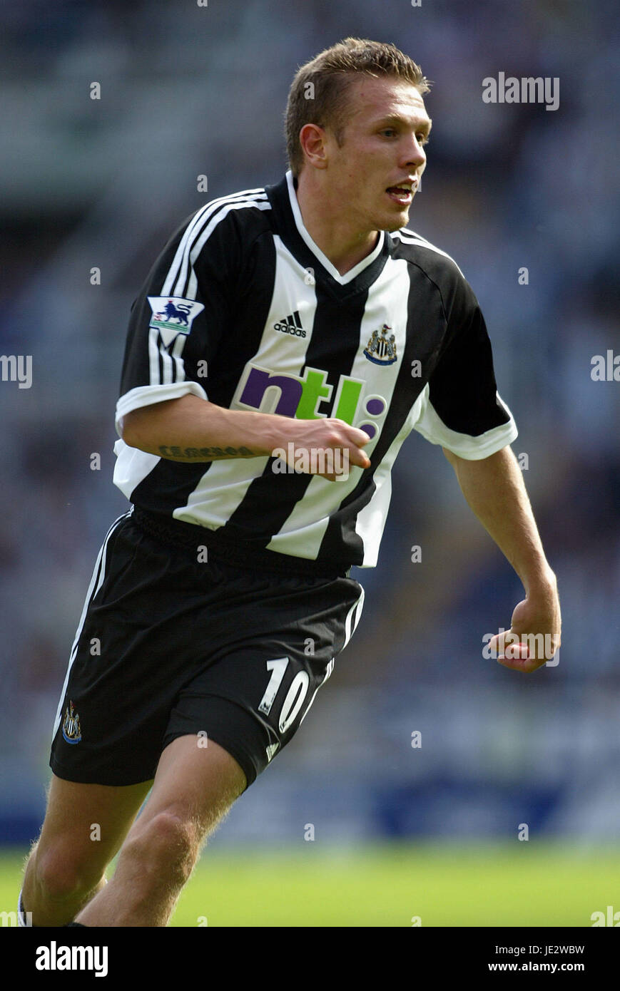 CRAIG BELLAMY. NEWCASTLE UNITED FC ST JAMES PARK NEWCASTLE 21 September ...