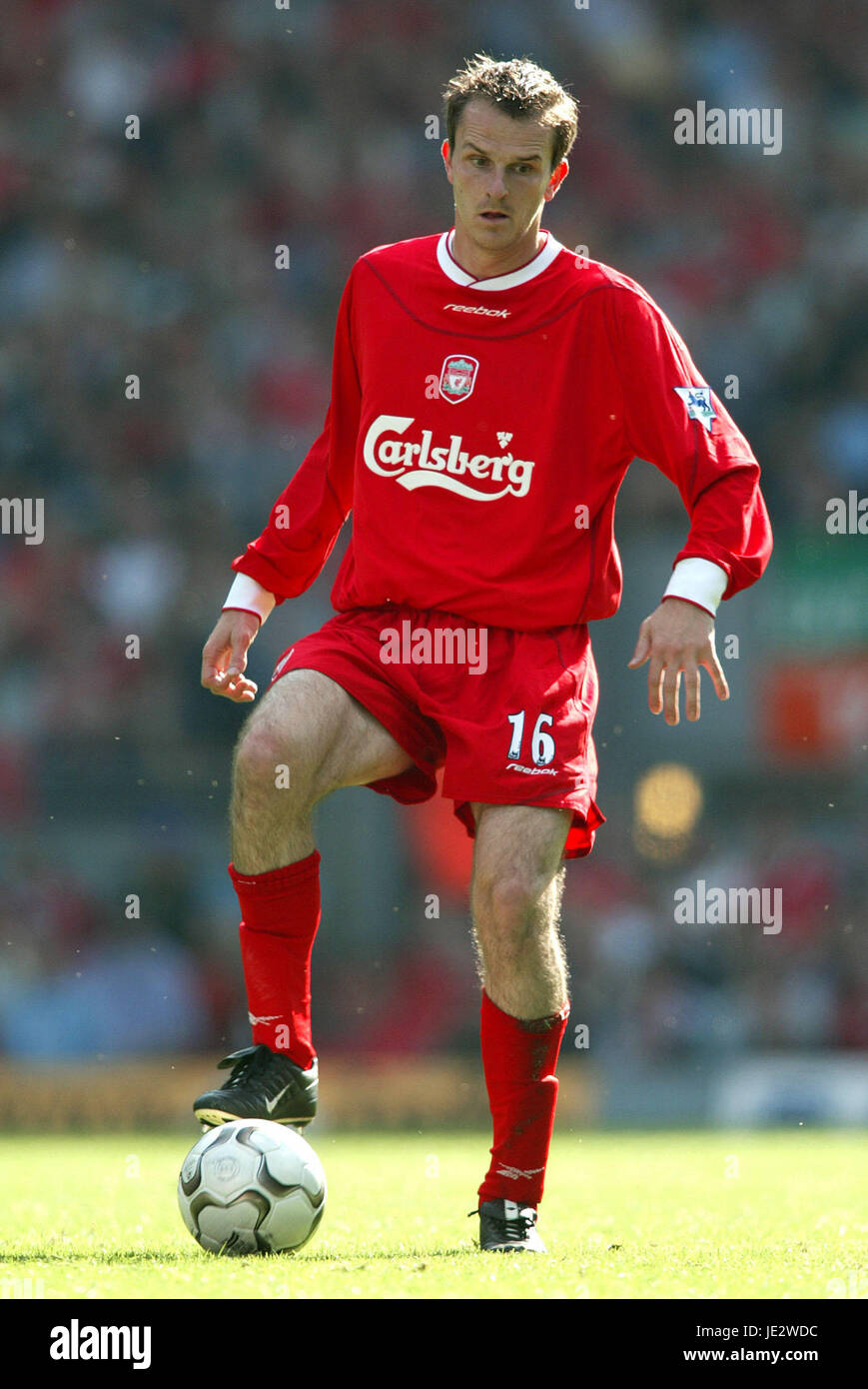 DIETMAR HAMANN LIVERPOOL FC ANFIELD LIVERPOOL 21 September 2002 Stock ...