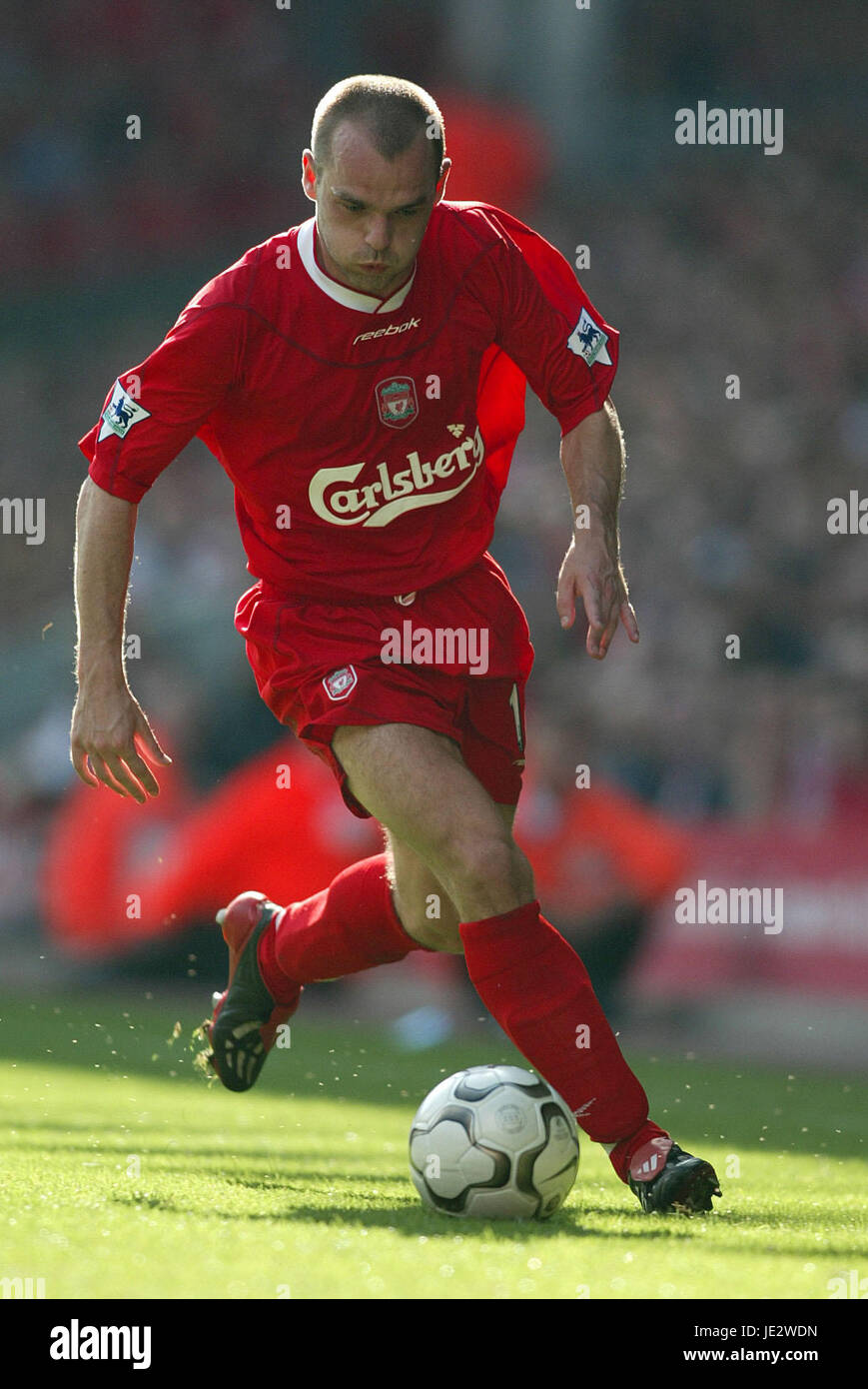 DANNY MURPHY LIVERPOOL FC ANFIELD LIVERPOOL 21 September 2002 Stock ...