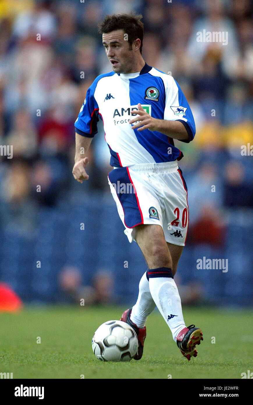 DAVID THOMPSON BLACKBURN ROVERS FC EWOOD PARK BLACKBURN 22 September ...