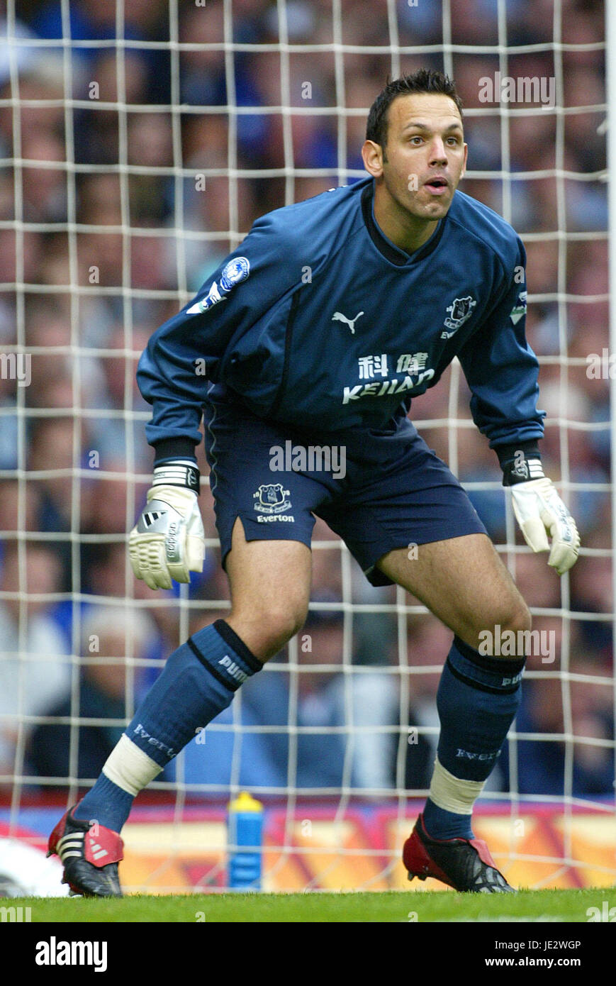 RICHARD WRIGHT EVERTON FC VILLA PARK BIRMINGHAM 22 September 2002 Stock ...