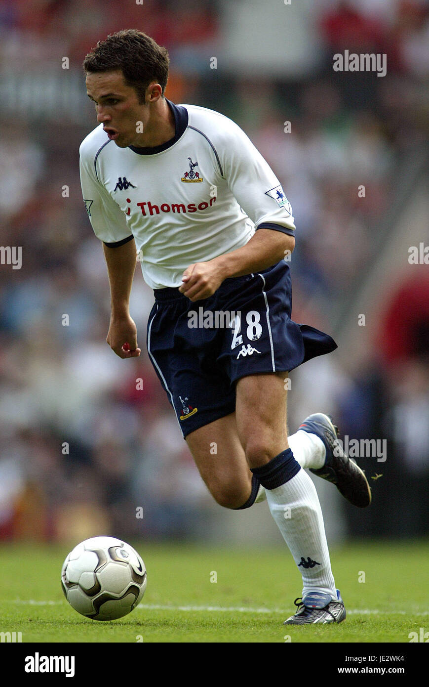 MATTHEW ETHERINGTON TOTTENHAM HOTSPUR FC OLD TRAFFORD MANCHESTER ENLAND ...