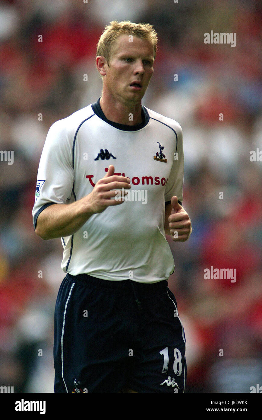 BEN THATCHER TOTTENHAM HOTSPUR FC OLD TRAFFORD MANCHESTER ENLAND 21 ...